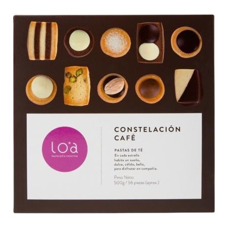 Pastas de té Loa Constelación café